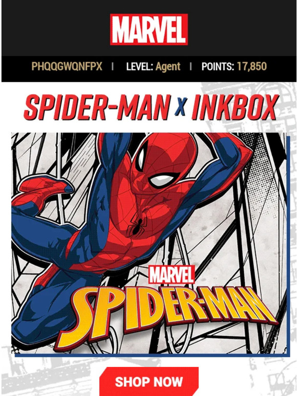 Marvel: Marvel’s Spider-Man x Inkbox 🕸️ | Milled