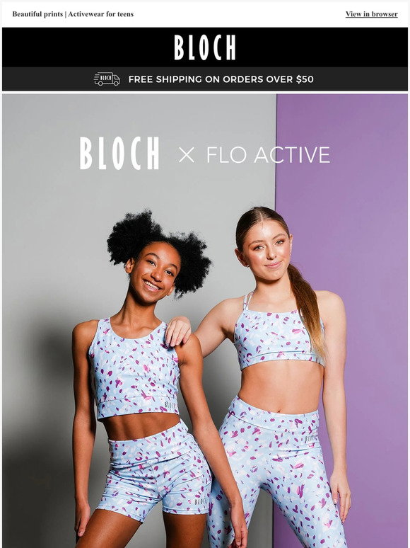 Bloch Shoes: BLOCH x Flo Active is selling fast! | Milled