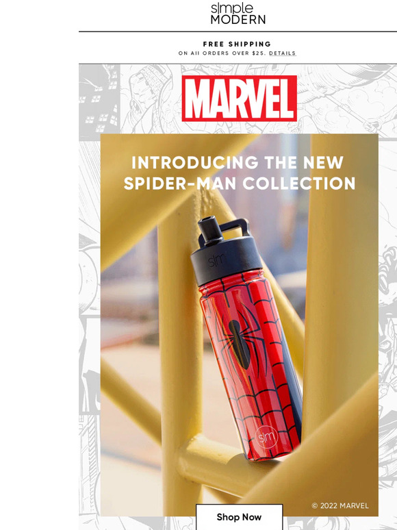 Simple Modern: New Spider-Man designs have arrived! 🕷️ | Milled