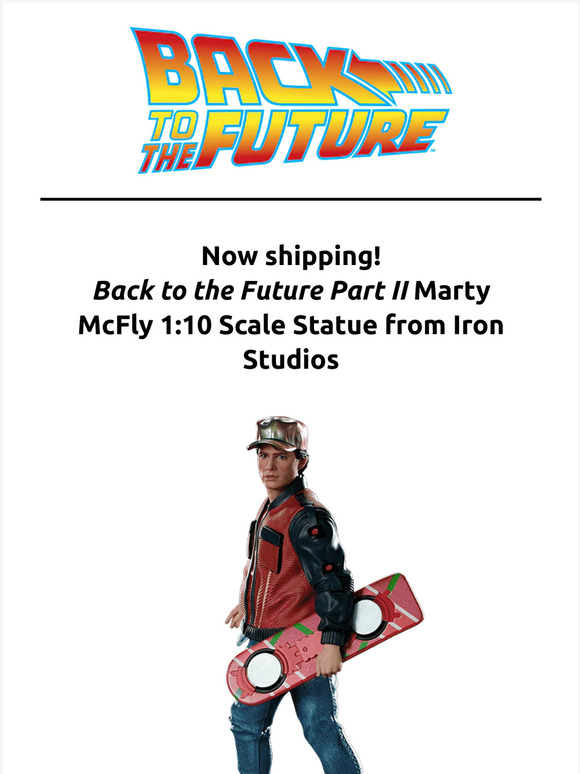 Back to the Future: Back to the Future Part II Marty McFly 1:10 Scale ...