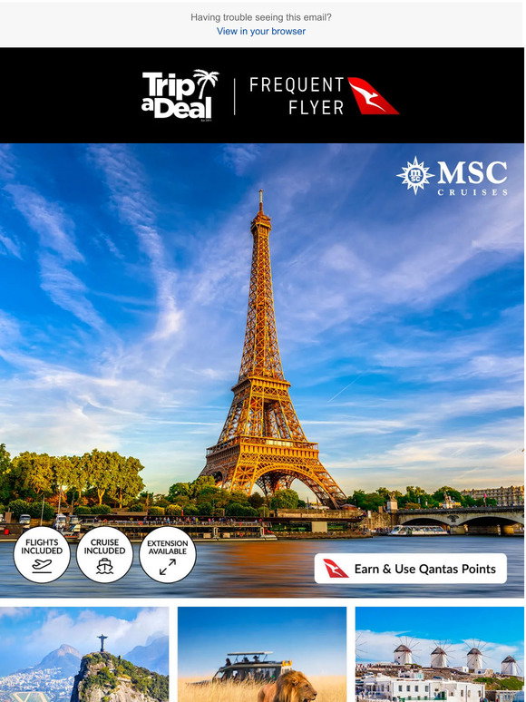 TripADeal: ️ Jetset Around The Globe 🌎 35 Day Bucket List Tour | Milled