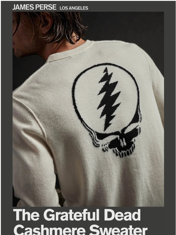 James Perse: The Grateful Dead Cashmere Sweater | Milled