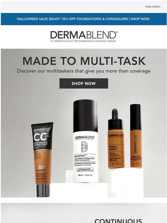 Dermablend: Get the Most Out of Your Coverage | Milled