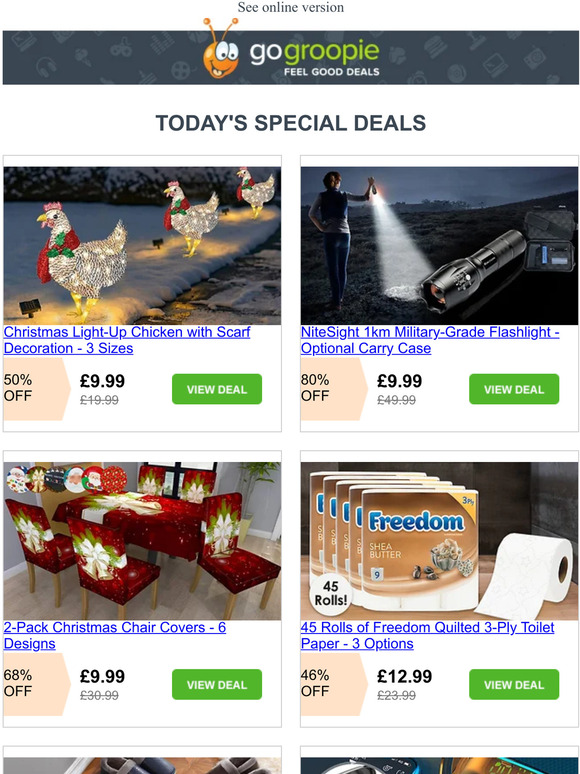 Go Groopie: 🎁🎄 Our Christmas shop is now OPEN! | Milled