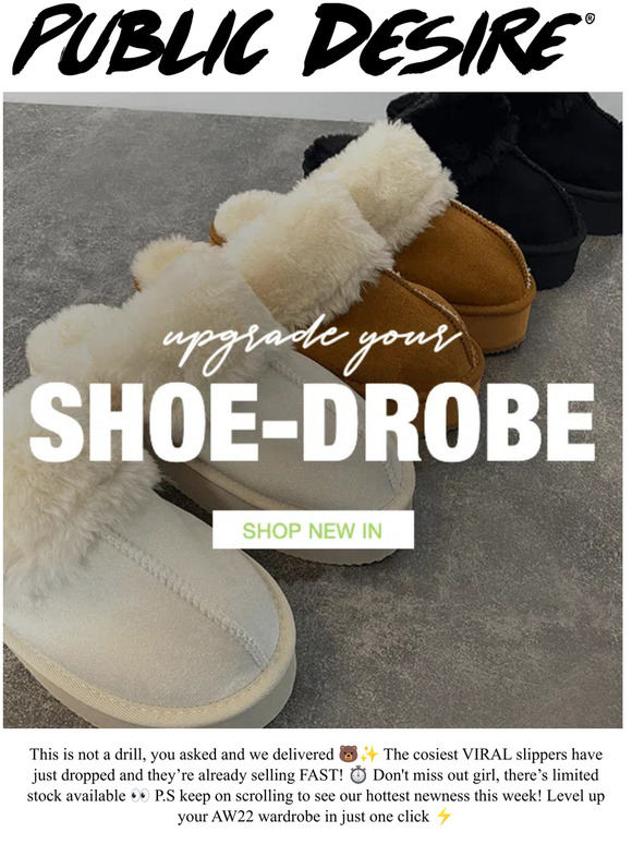 Public Desire: Have You Seen Our VIRAL Slippers? 😱 | Milled