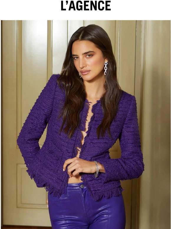 L'Agence: Timeless Tailoring | The Tweed Edit | Milled