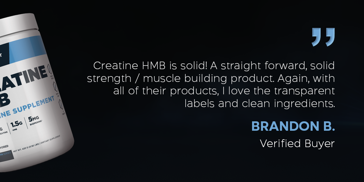 Transparent Labs: Creatine HMB Now Double the Size! | Milled