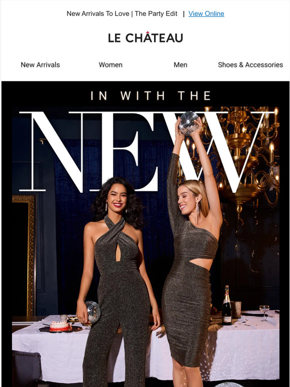 Le Château: New Arrivals To Love | The Party Edit | Milled