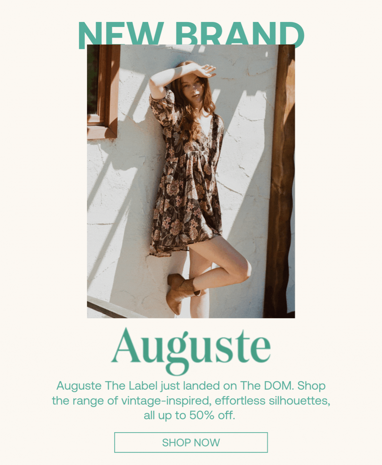 The DOM: New In 🚨 Auguste The Label Up to 50% Off | Milled