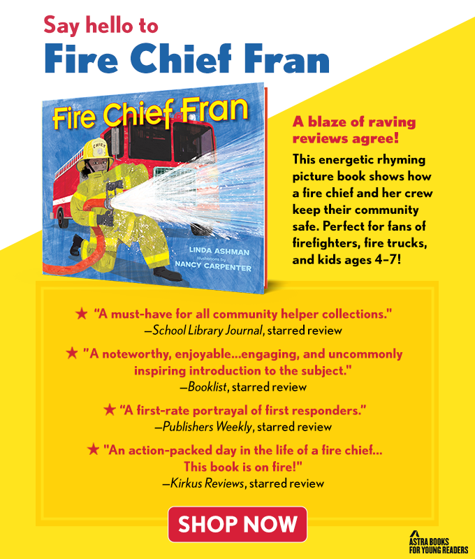 Bookshop: "This book is on fire!" Four Stars for FIRE CHIEF FRAN! | Milled