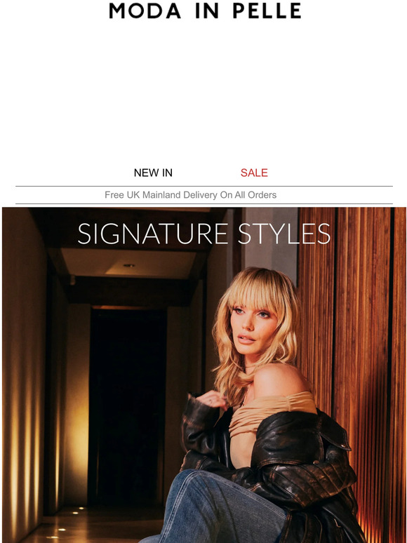 Moda in Pelle: Signature Styles | Introducing Our Moda Icons | Milled