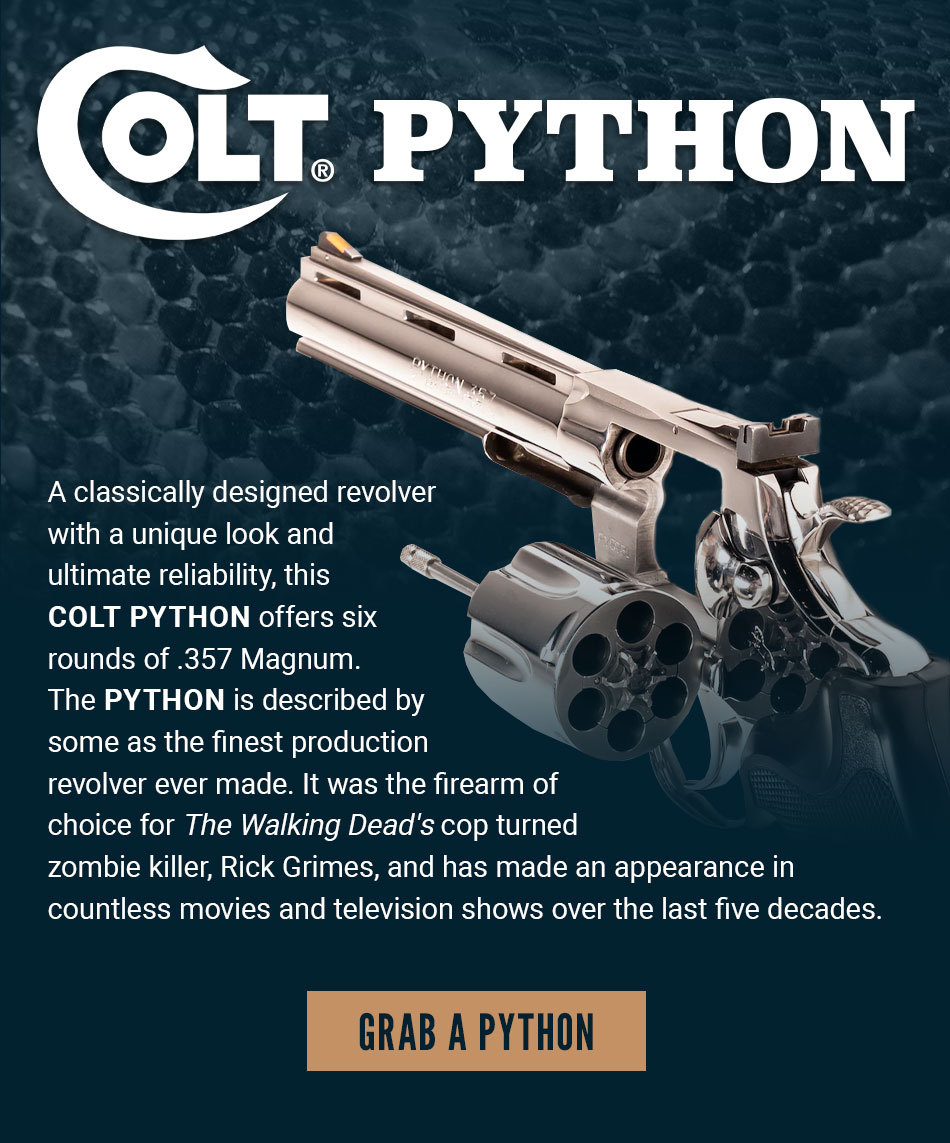 Guns.com: The Colt Python & Other Revolvers... | Milled