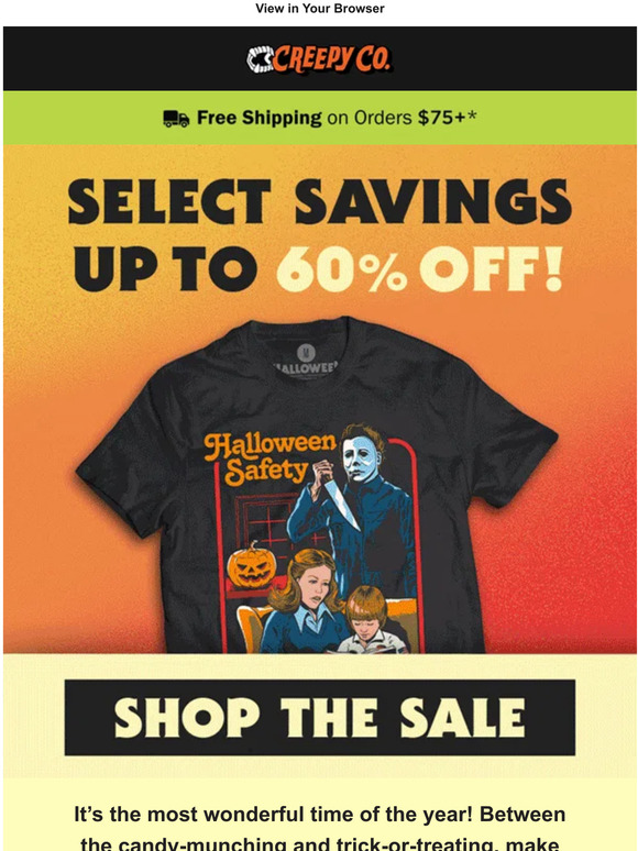 Creepy Co: Our Halloween Sale is TERRIFYING! | Milled