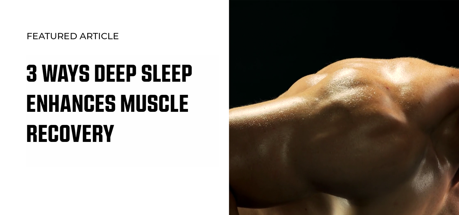 MyoMaster: The science behind deep sleep and muscle recovery | Milled