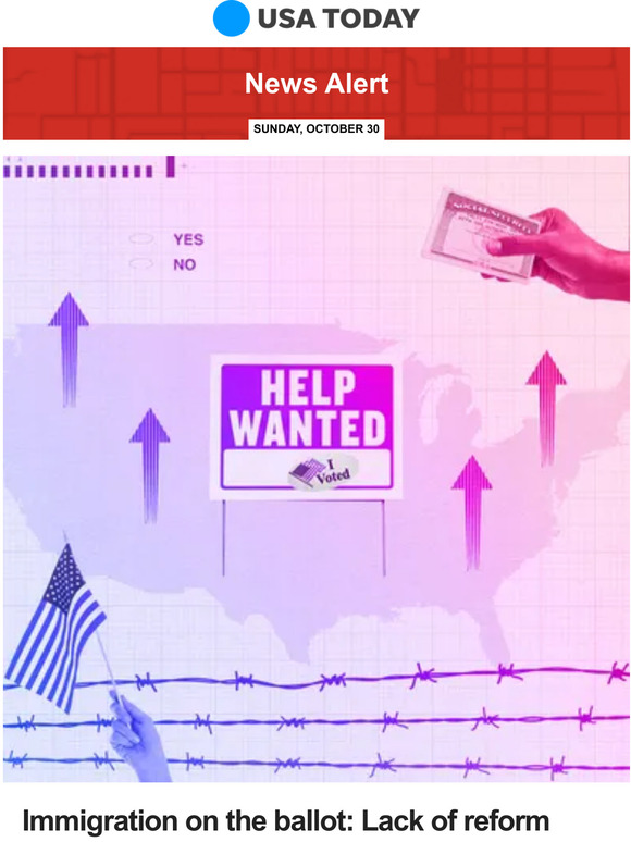 USA TODAY: News alert: Immigration on the ballot: Lack of reform puts ...