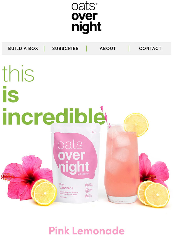 Oats Overnight: Pink Lemonade oatmeal is real… and glorious. | Milled