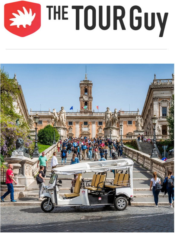 The Tour Guy: New Tour Alert: See Rome in a Tuk Tuk! | Milled