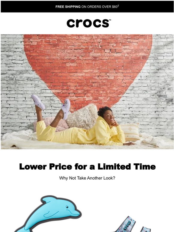 Crocs: We've dropped the price for a limited time. | Milled
