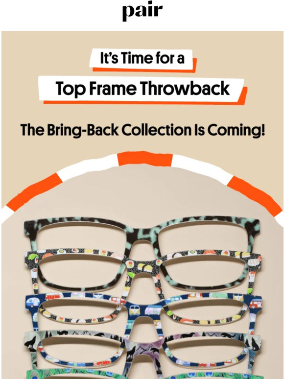 Pair Eyewear: The Bring-Back Collection Is Coming | Milled