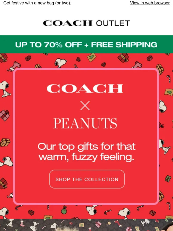 Coach Outlet: Get Holiday-Ready With Our Most Festive Picks | Milled
