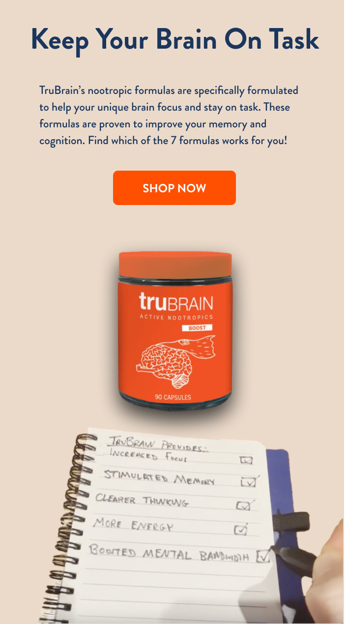 TruBrain: Grab TruBrain for National Checklist Day | Milled