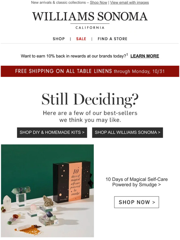 Pottery Barn: Help Has Arrived! You'll LOVE DIY & Homemade Kits | Milled