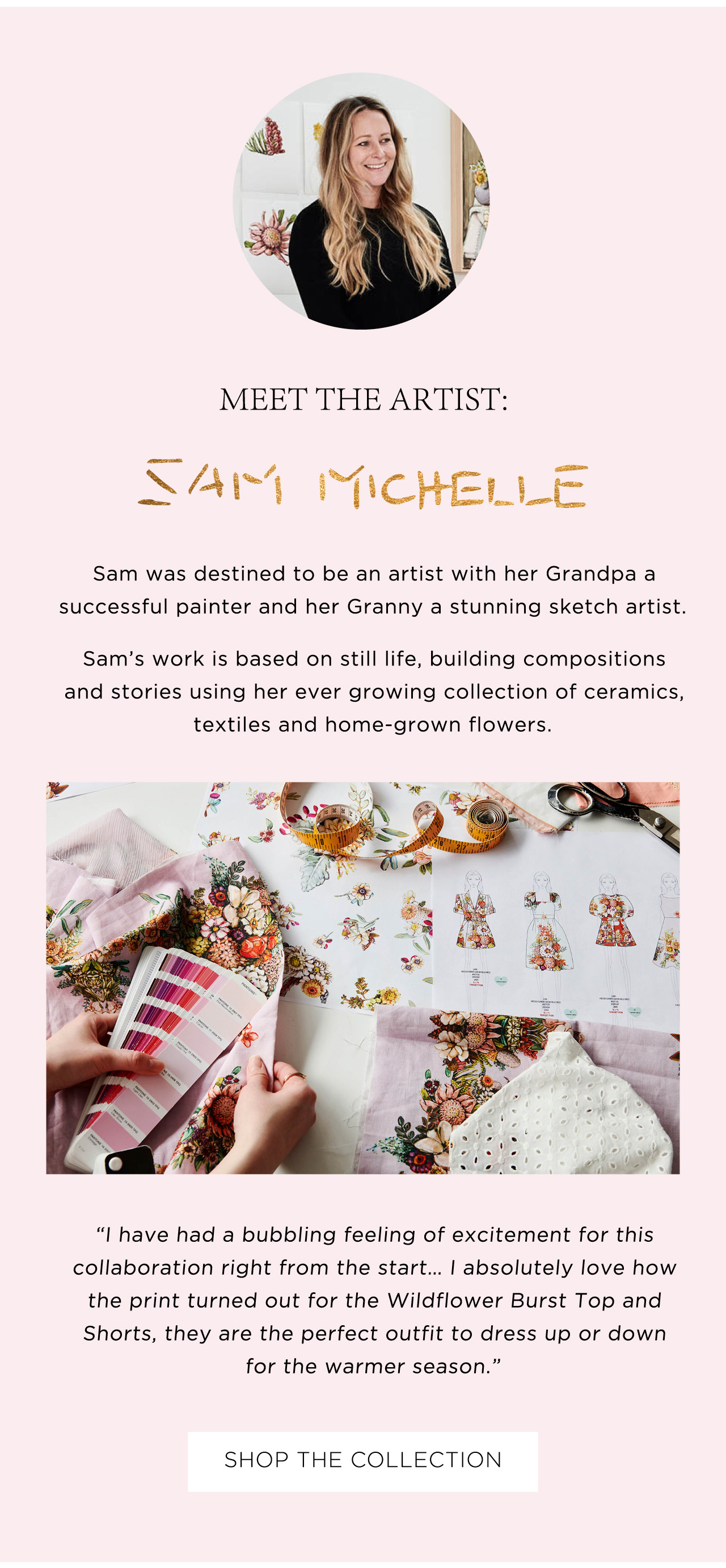 Review Australia: Meet the Artist: Sam Michelle. | Milled