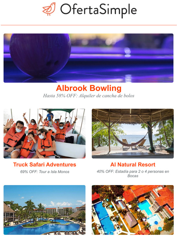 OfertaSimple: Albrook Bowling / Truck Safari Adventures / Al Natural ...