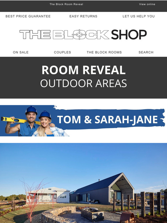 The Block Shop: 🔨 The Block Room Reveal 🌳 The Landscapes | Milled