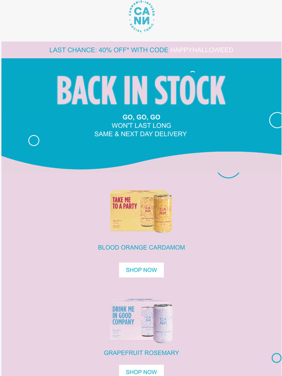 Cann: NOW BACK IN STOCK! | Milled