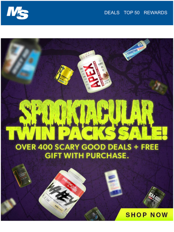 Muscle & Strength: 400+ Scary Good Twin Packs 👻 | Milled