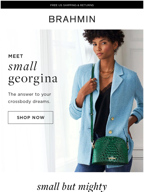 Brahmin Handbags: Spotlight on SMALL Georgina | Milled