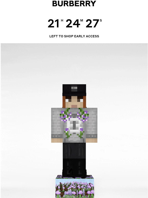 Burberry: It’s here: your early access to Burberry x Minecraft | Milled