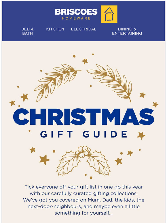 Briscoes: Introducing Christmas collections – gifting just got easier 🎁 ...
