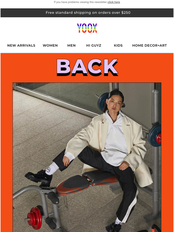 YOOX: Back to basics: Wardrobe staples you’ll wear over and over | Milled