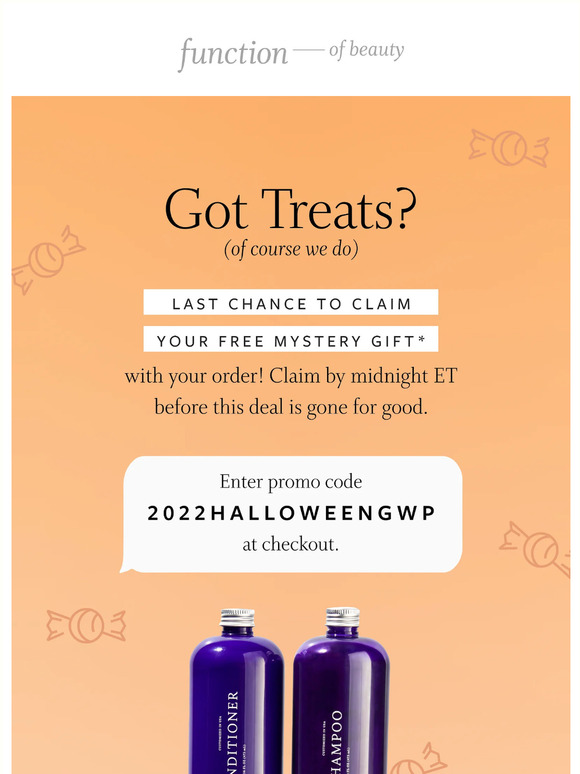 Function of Beauty: LAST CHANCE: Order now to claim your limited-time ...