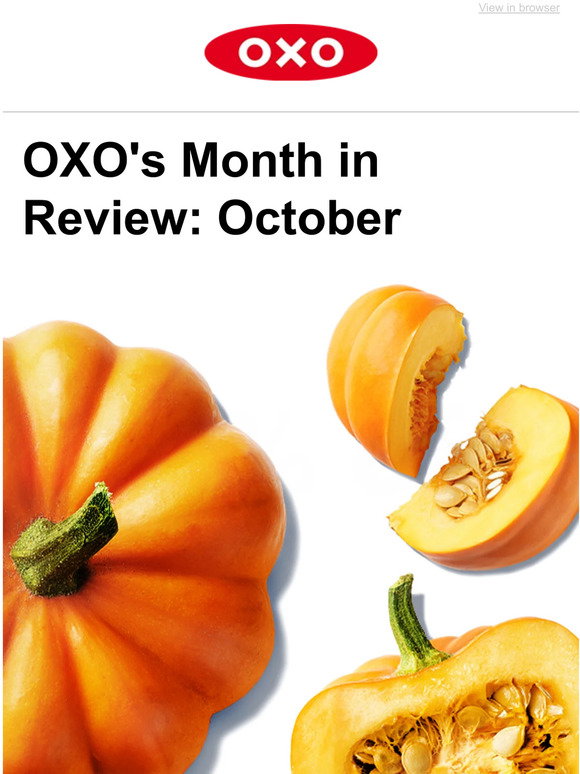 OXO: See OXO's Best of October | Milled