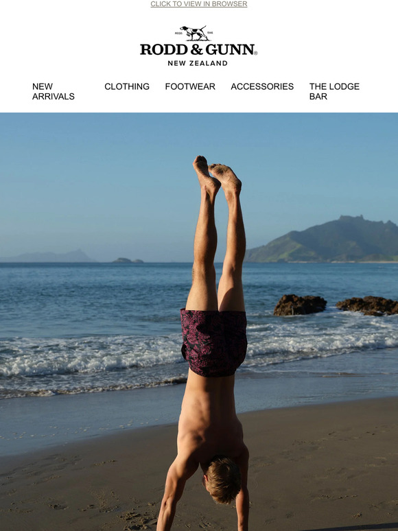 Rodd & Gunn: —, discover summer’s cure | Milled