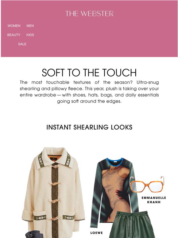 The Webster: New Shearling Styles | Milled