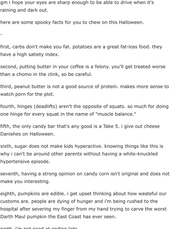 An Athlete's Guide To Chronic Knee Pain: 10 spooky Halloween facts ...