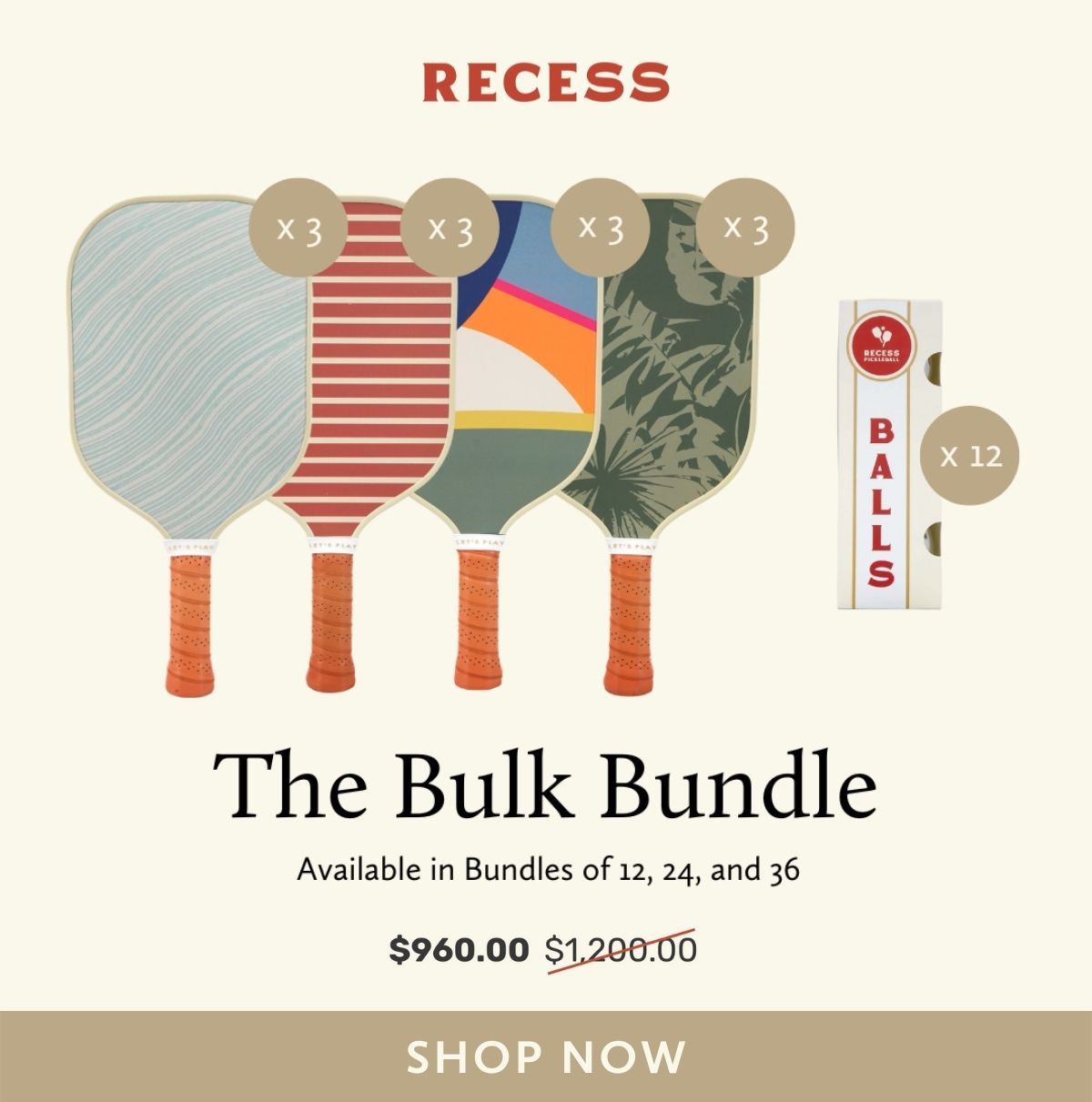 Recess Pickleball: Got a big crew? | Milled