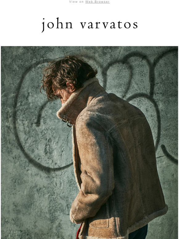 John Varvatos: Standout shearlings: The Lars Jacket | Milled