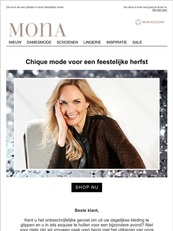 MONA: Feestelijke mode voor heel bijzondere momenten | Milled