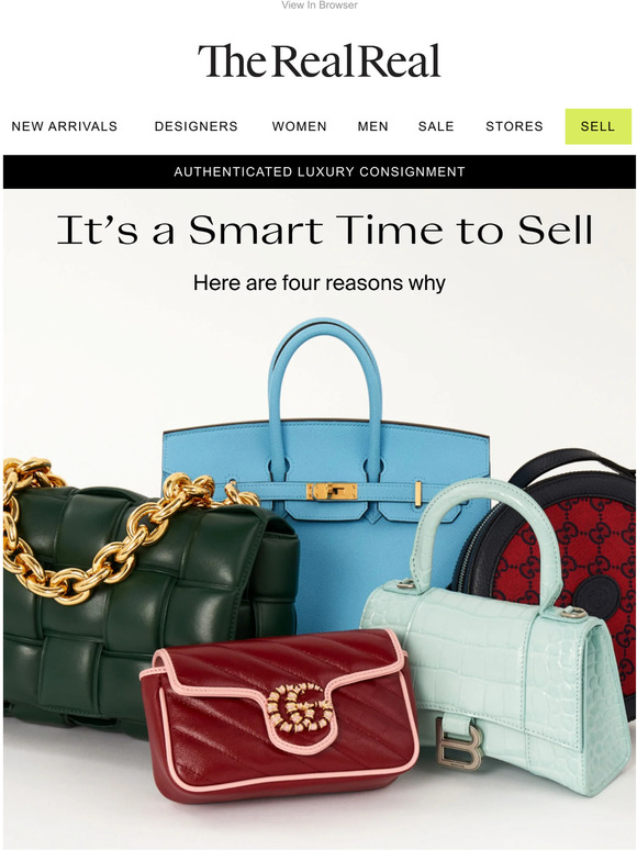 The RealReal: Four reasons to sell with us | Milled