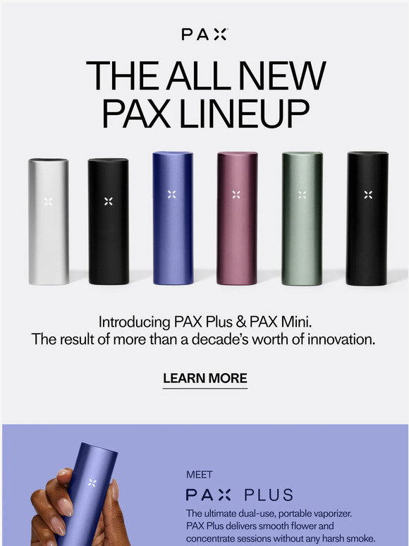 Personal Airline: Meet new PAX Plus & PAX Mini | Milled