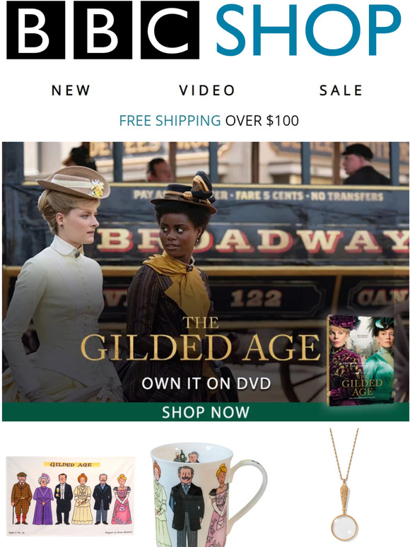 BBC Shop: The Gilded Age Shipping Now, Plus all new Dramas and More ...