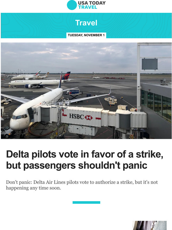 USA TODAY: Delta pilots vote for a strike. Here's why passengers ...