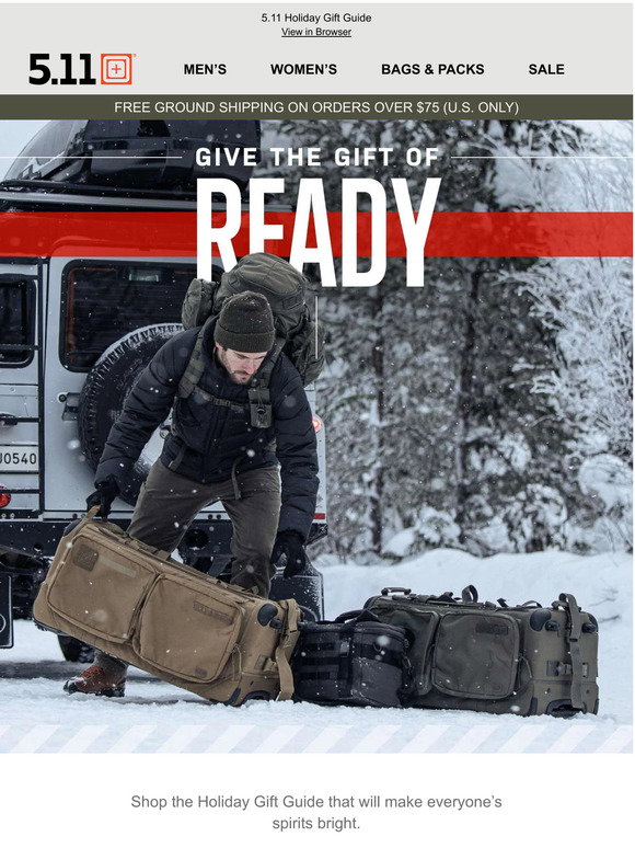 5.11 Tactical: Perfect gifts for every list 📃 | Milled