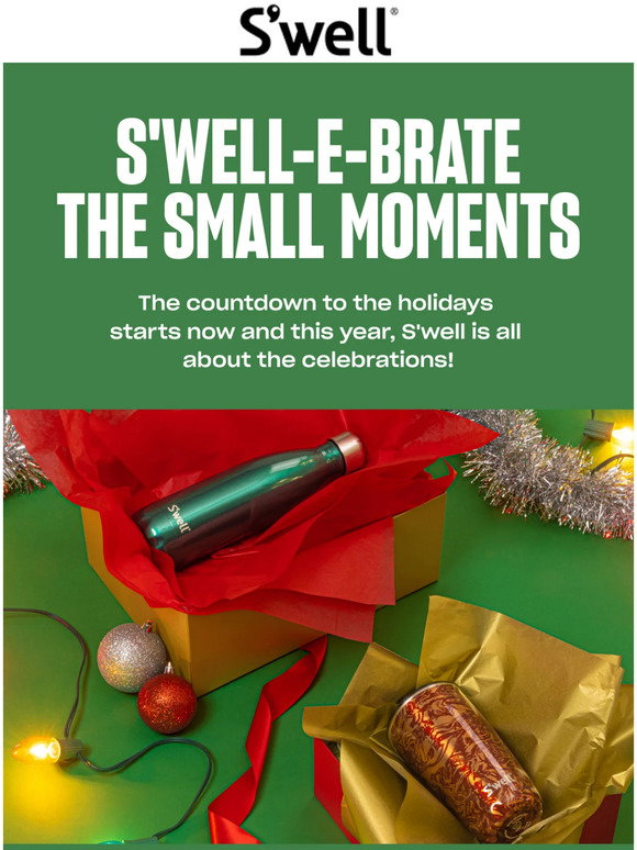 Swell: The S'well Holiday Gift Guide Is Here! | Milled