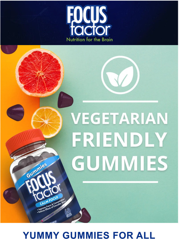 Focus Factor: The Gummy Everyone Can Love | Milled